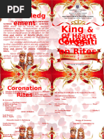 Coronation Programme | PDF | Ceremonies | Royalties