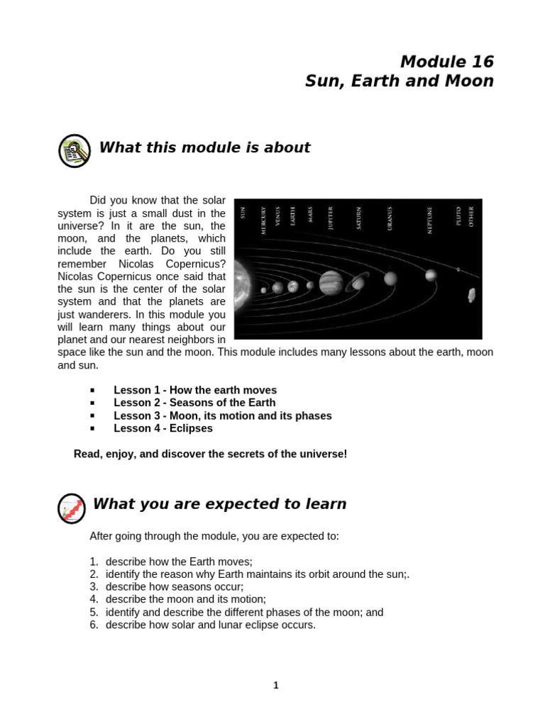Exploring Earth, Sun, and Moon Dynamics | PDF | Moon | Eclipse