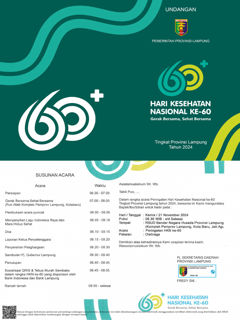 Undangan HKN Ke 60 | PDF