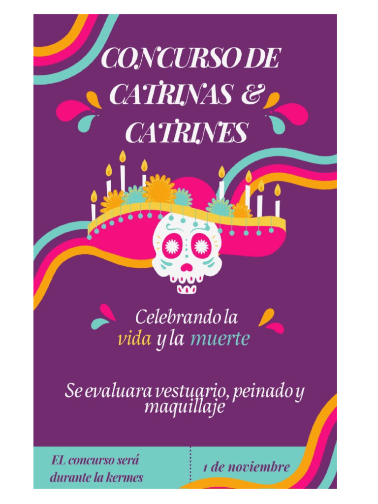 Concurso de Catrinas | PDF