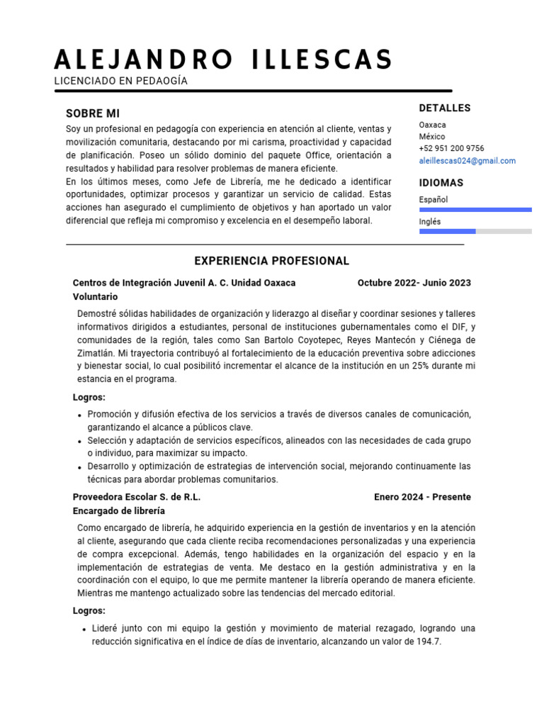 Curriculum 2025 | PDF
