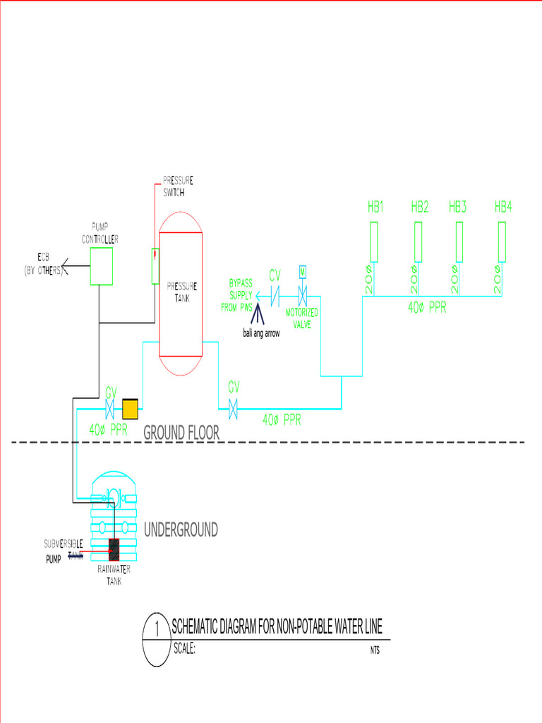 Schematic Diagram For Non Potable Water Line - 4a12c3ac 4f3a 4591 802b ...