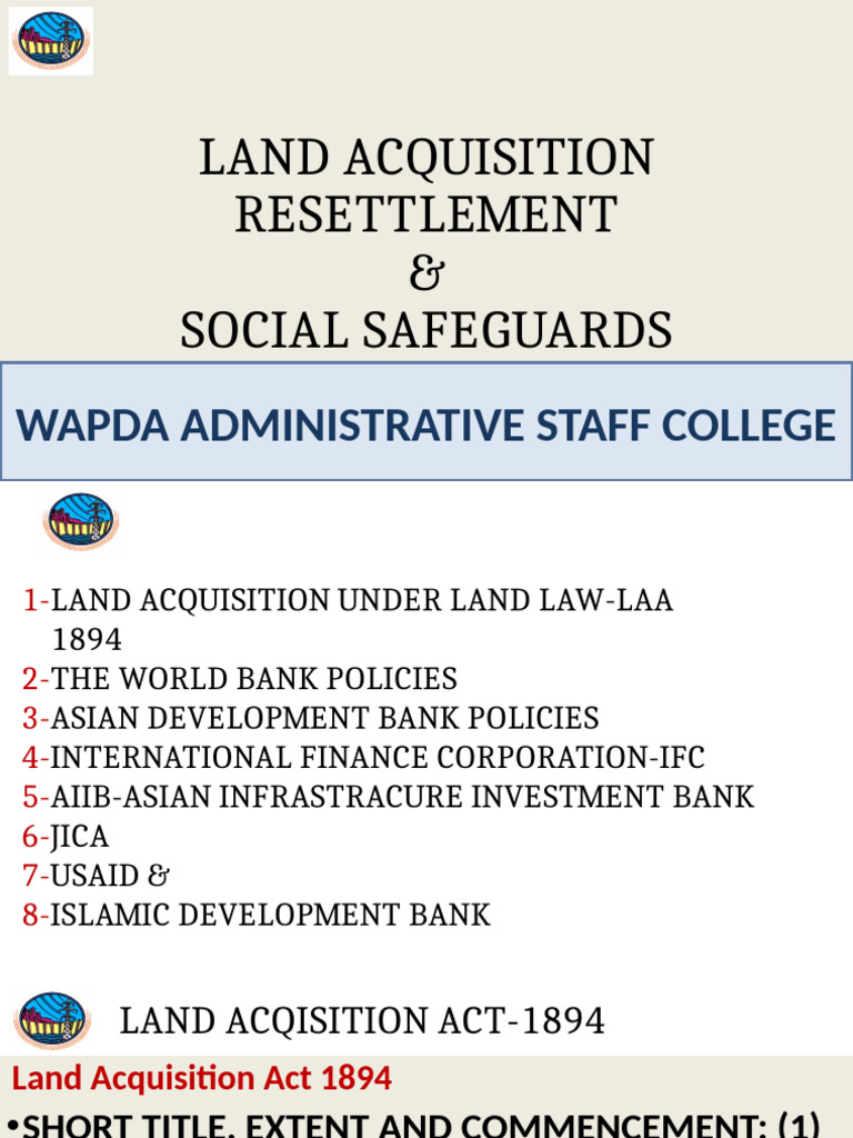 21 06 24 Land Acquisition | PDF | Eminent Domain | Mergers And Acquisitions