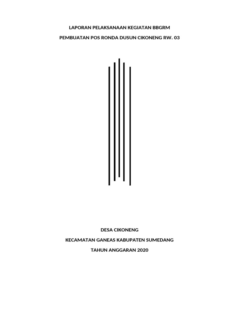 Laporan Pelaksanaan Kegiatan BBGRM | PDF