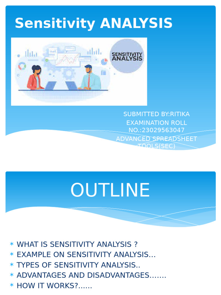 Sensitivity ANALYSIS | PDF