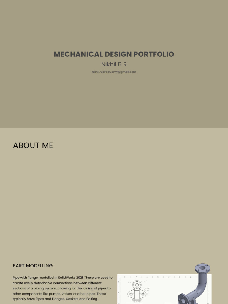 Mechanical Design Portfolio | PDF
