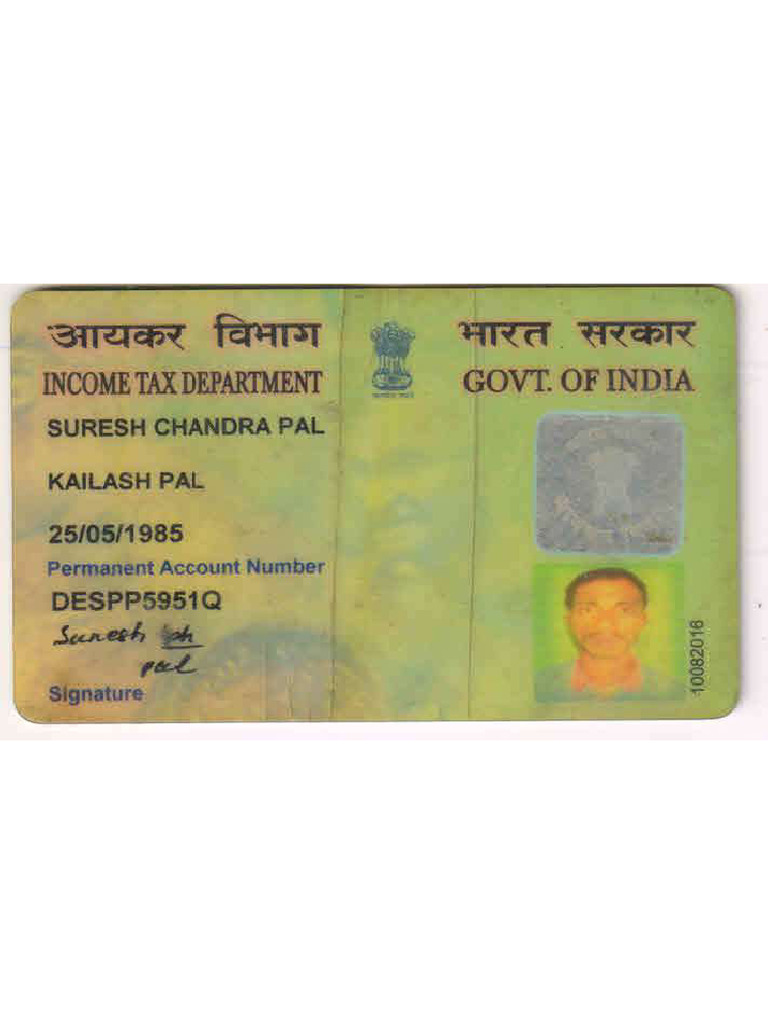 Pan Card | PDF