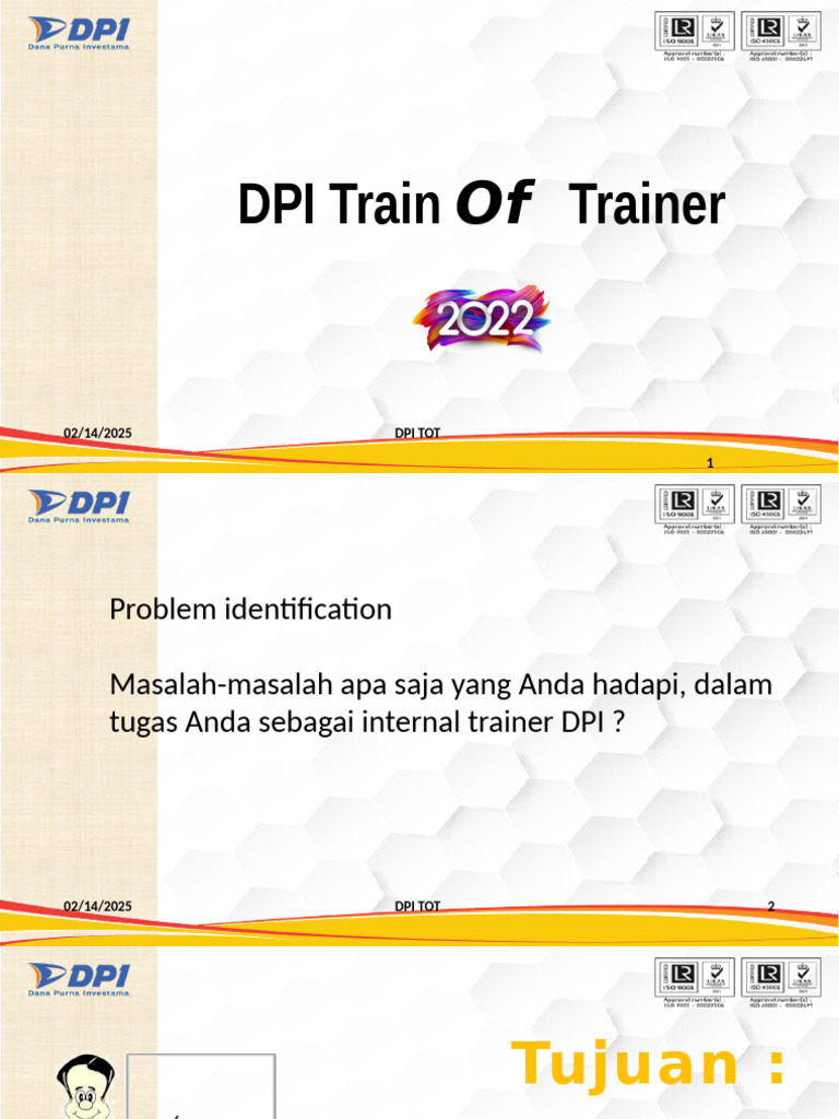 Dpi Tot Effective Trainer 2022 (1) | PDF