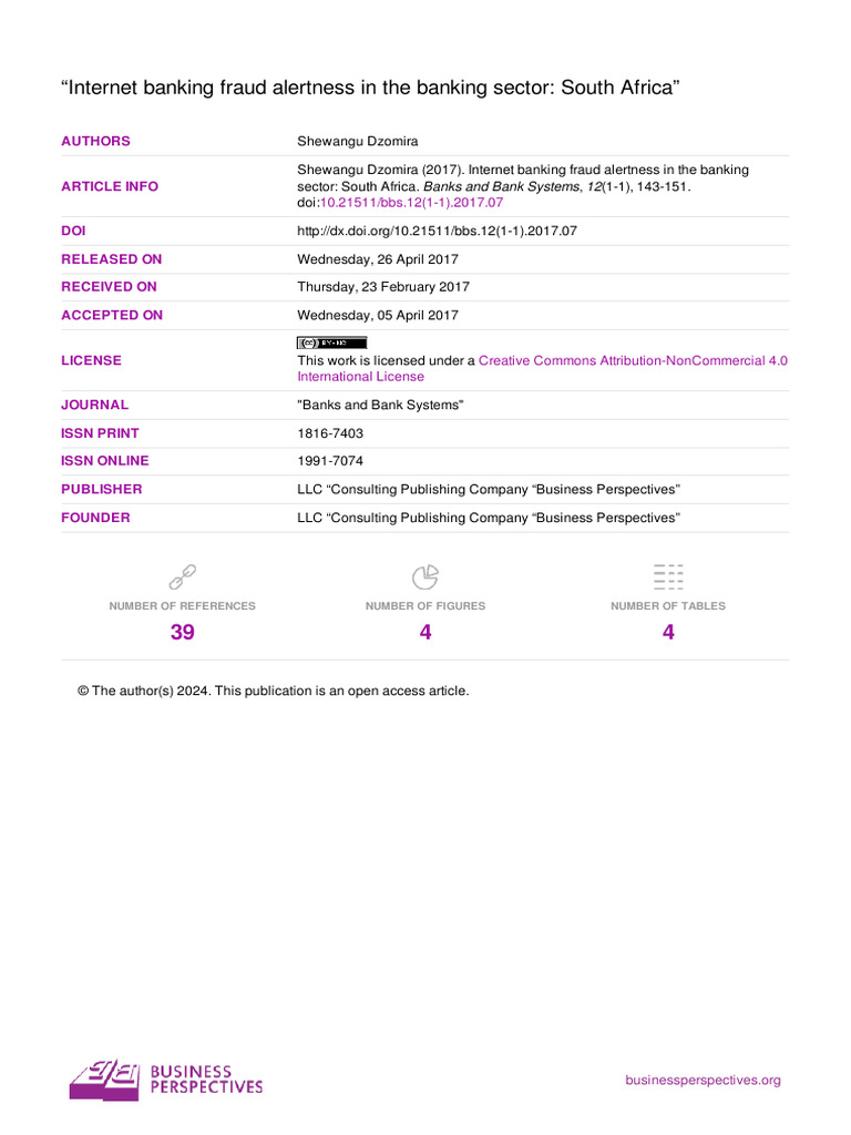 Internet Banking Fraud Awareness in SA | PDF | Phishing | Property Crimes