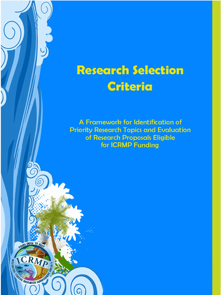 Research Selection Criteria | PDF
