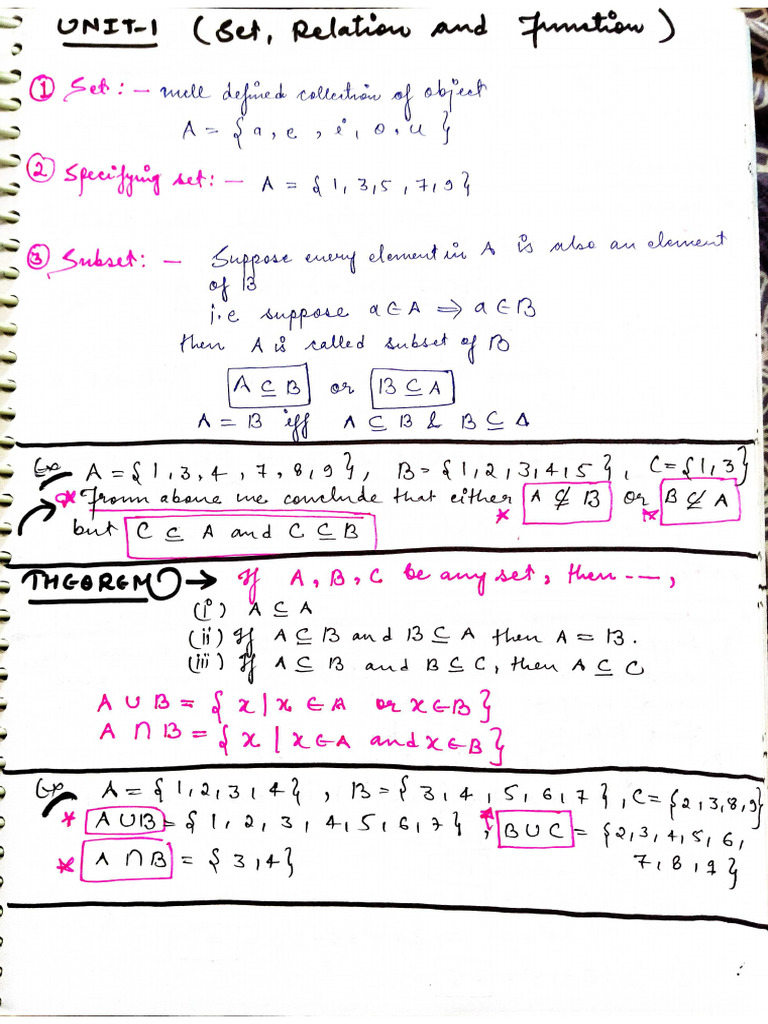 discrete maths 1 rru | PDF
