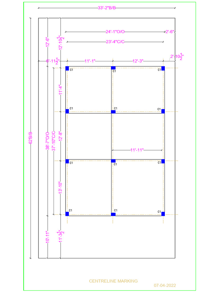Centreline Marking Measurements | PDF