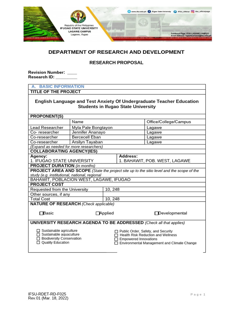 English Language Test Anxiety Study | PDF | Fear | Anxiety