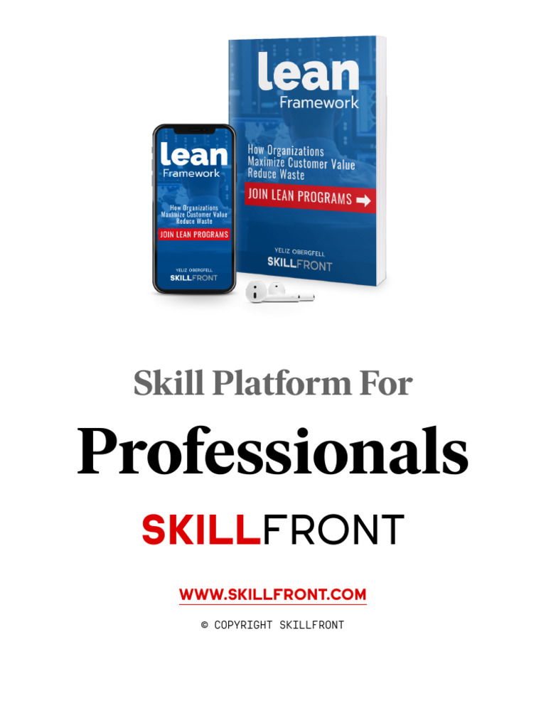 046 SkillFront The Lean Framework | PDF | Lean Manufacturing | Toyota