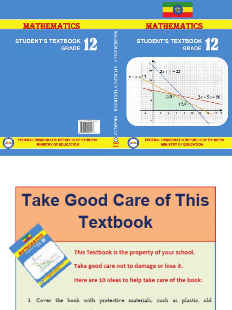 Grade 12-Mathematics Ethiofetenacom 84af | PDF