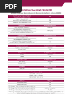 Current Account Charges & Features Guide | PDF | Transaction Account ...