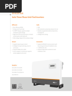 Sungrow Solar Commercial Three Phase 50kw String Inverter Datasheet ...