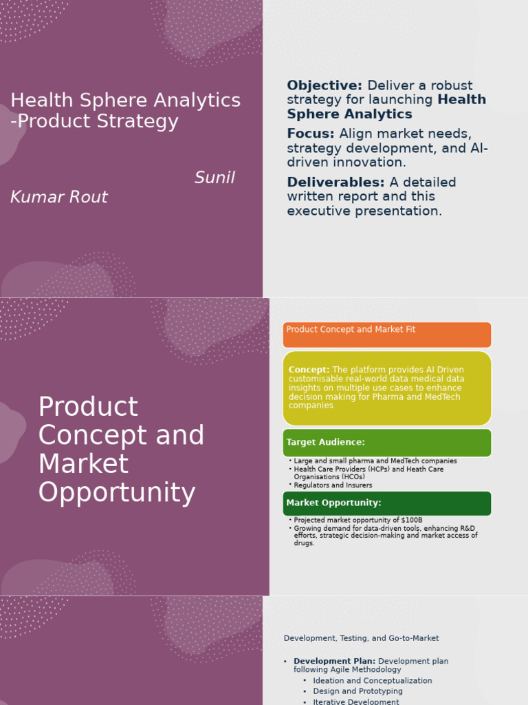 ISB PM CapstonePresentation Sunil Kumar Rout | PDF | Artificial ...