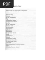 Moving Through The Silent Crowd | PDF | Poetry