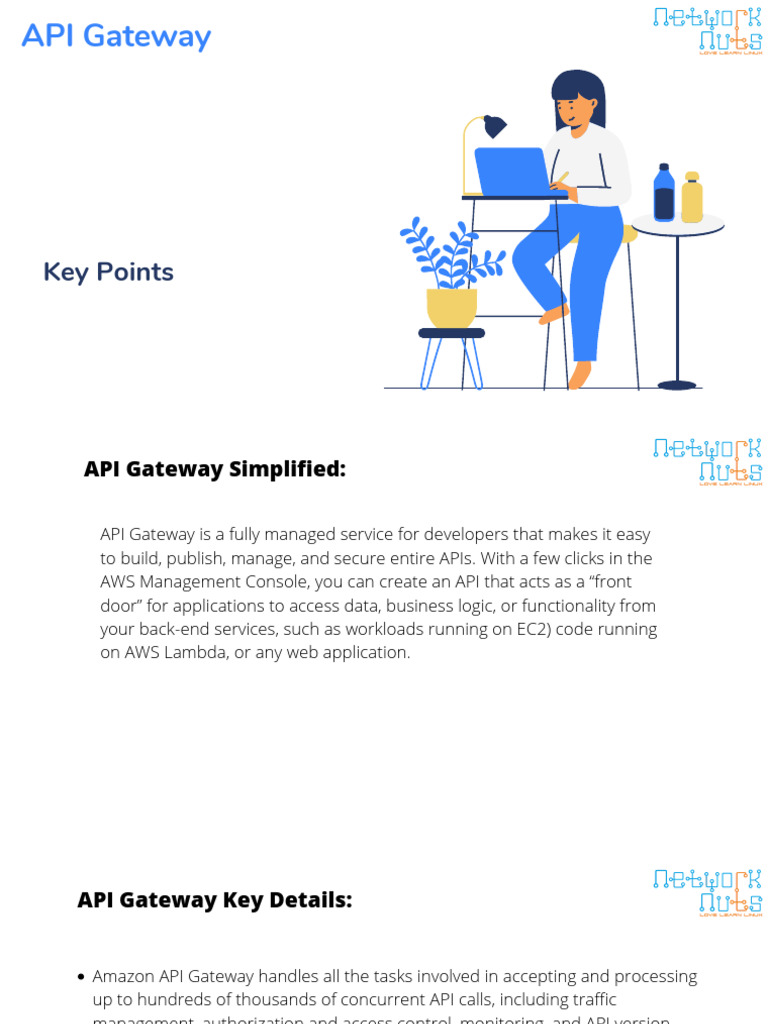 Aws Keypoints CH 30 API Gateway | PDF | World Wide Web | Internet & Web
