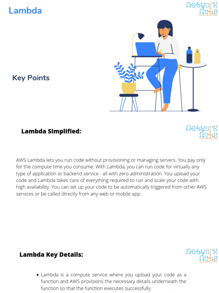 aws-keypoints-ch-29-Lambda | PDF | Anonymous Function | Amazon Web Services