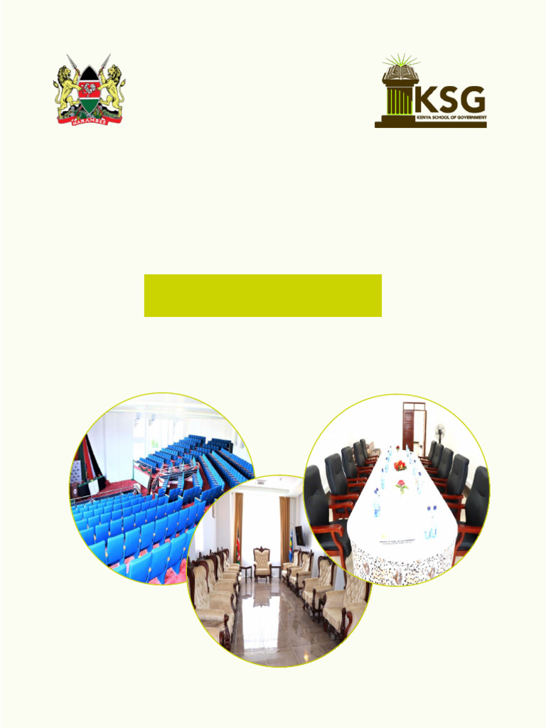 KSG Mombasa Campus Training Calendar 2024 2025 | PDF | Human Resource Management | Green Growth