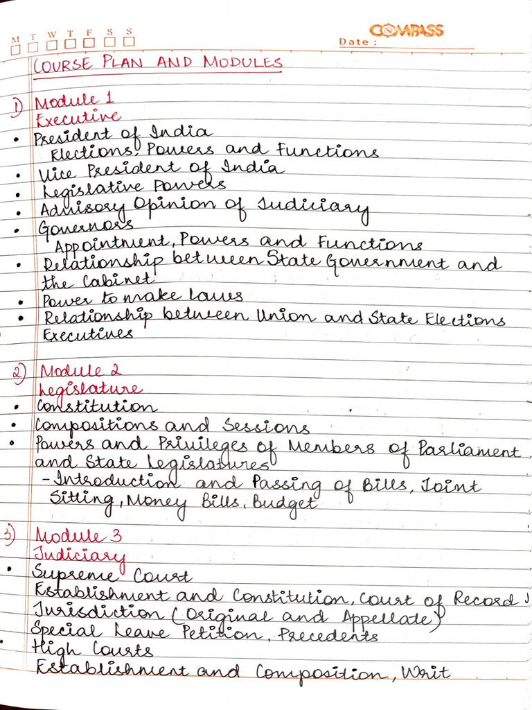 Constitutional Law 2 Notes - Ganav | PDF