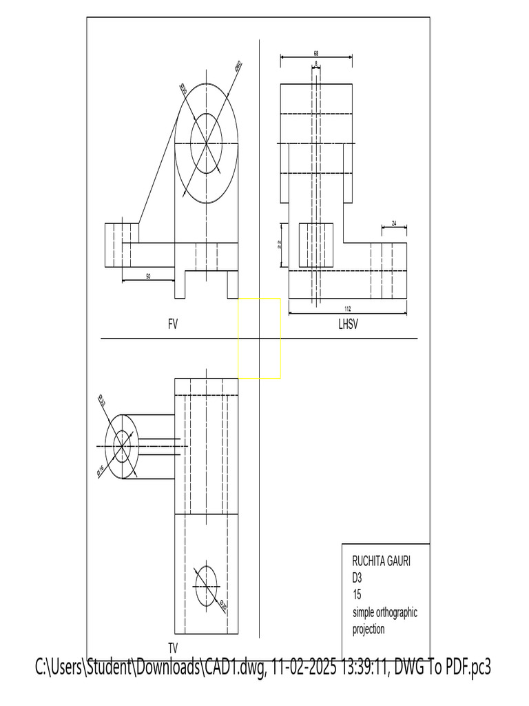 CAD1 Model | PDF