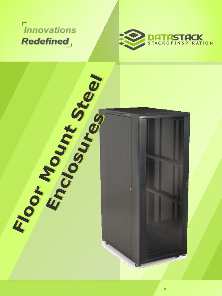 42U Floor Mount Rack Specifications | PDF | Manufactured Goods | Equipment