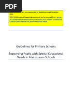 EEF Special Educational Needs in Mainstream Schools Guidance Report ...