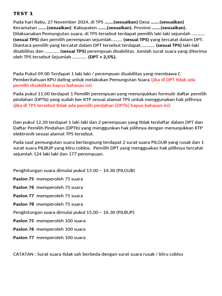 Contoh Soal Kok | PDF