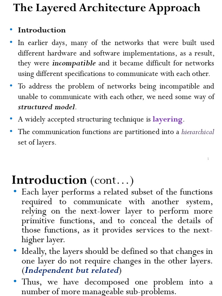 OSI Model: Layered Architecture Explained | PDF | Internet Protocols ...