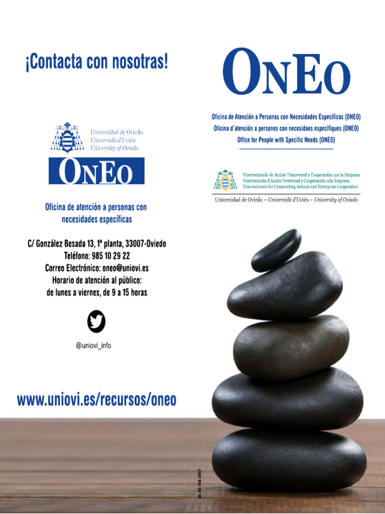 Díptico ONEO | PDF