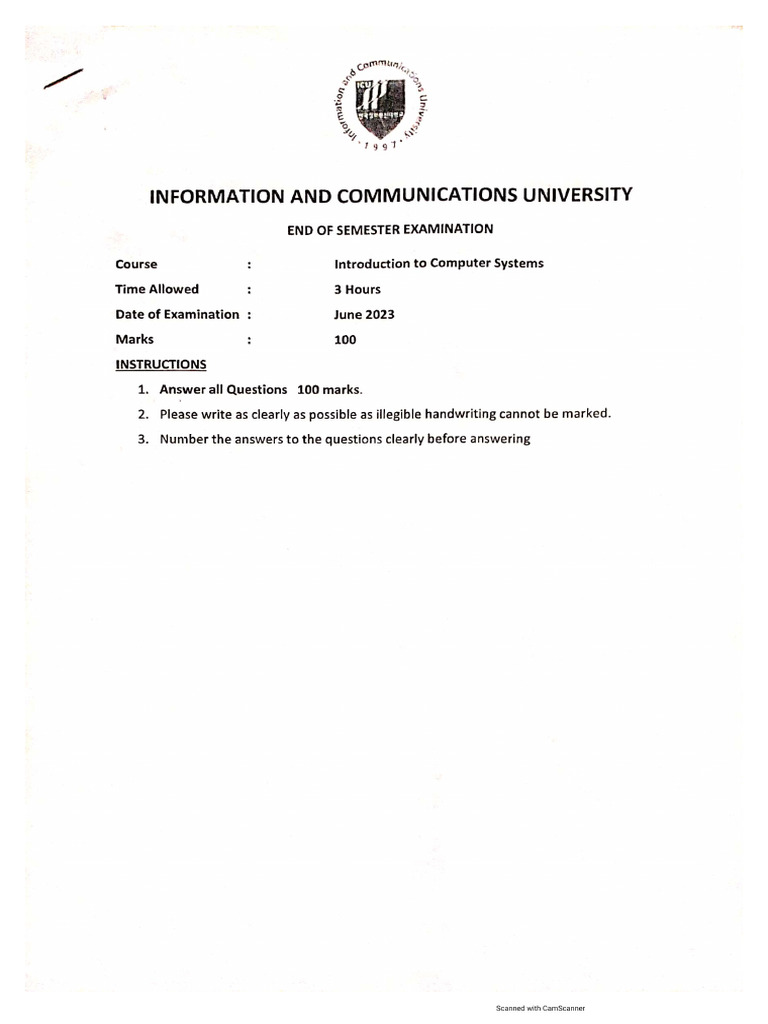 Computer Systems Pdf