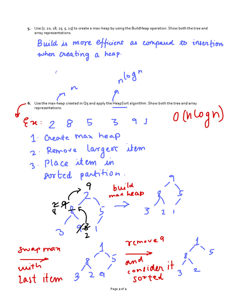 CNG315 Lecture4 InclassExercises | PDF