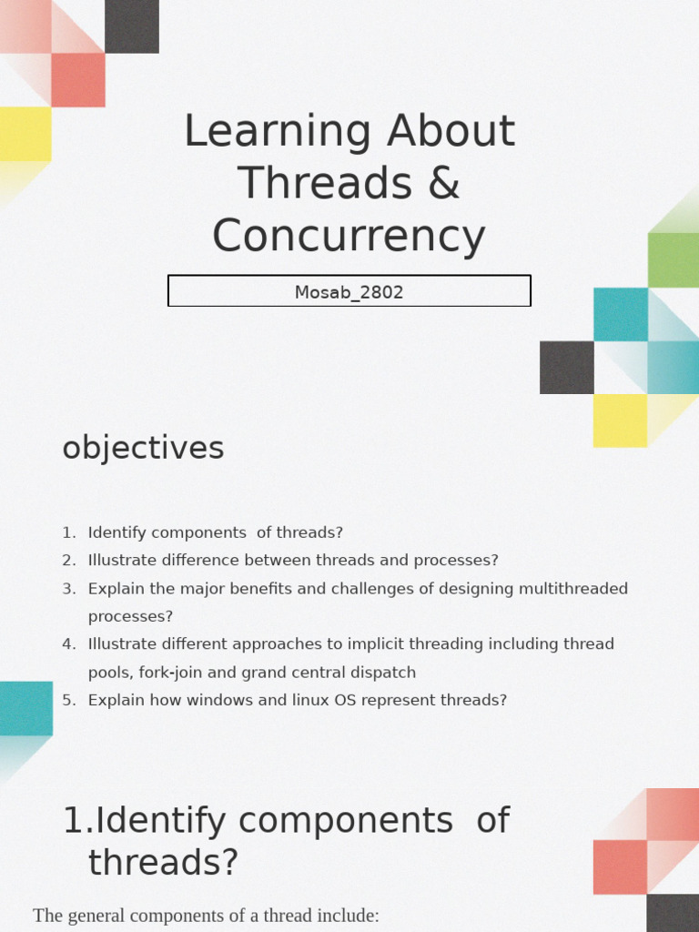 p4 Learning About Threads & Concurrency | PDF | Thread (Computing ...