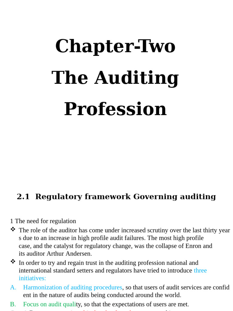 Auditing Ch-2 Professional Ethics | PDF | Negligence | Legal Liability