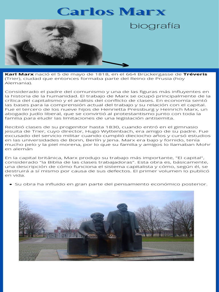 BIOGRAFIAS | PDF | Karl Marx | Friedrich Engels
