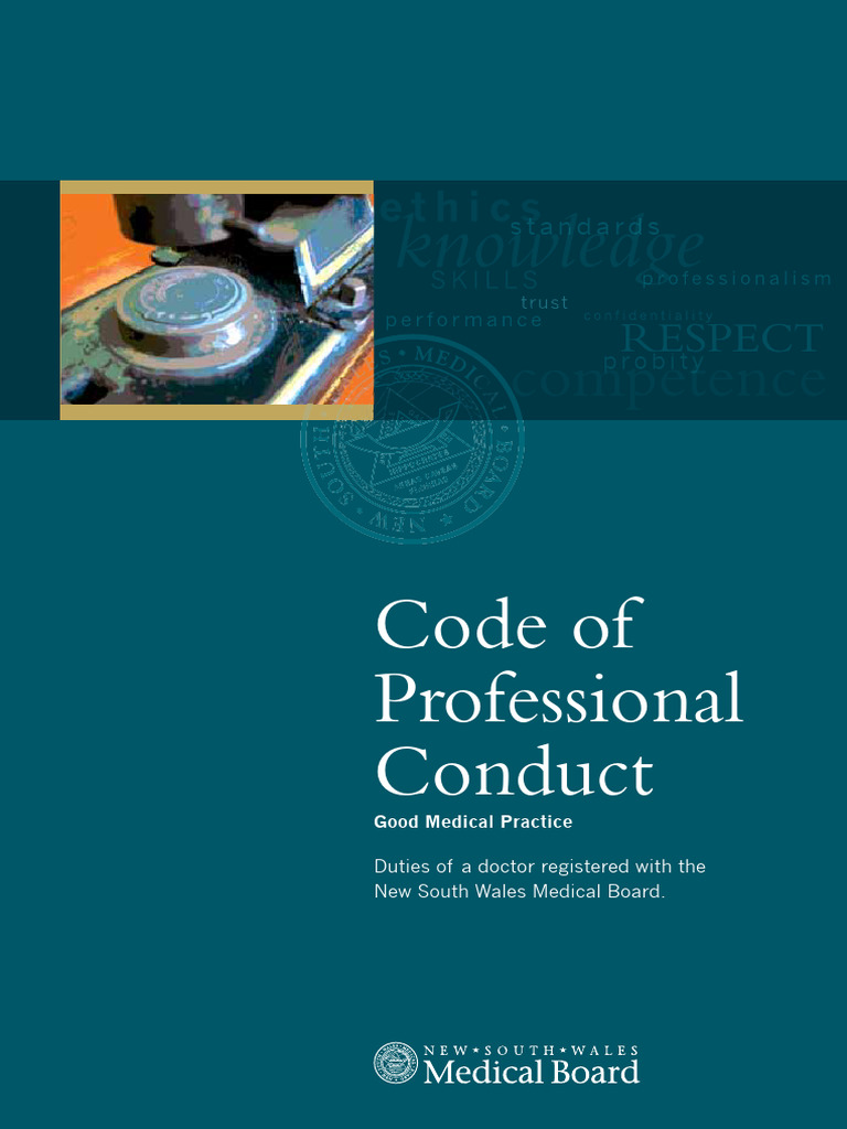 CodeOfConduct 2008-Final | PDF | Medicine | Physician