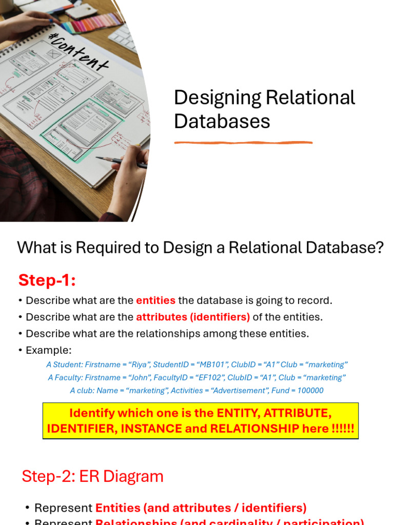 1739332102 3. Designing Relational Databases | PDF | Information Technology Management | Data Model