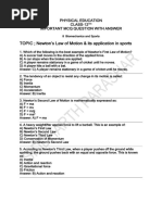 Projectile Motion Practice Questions | PDF | Projectiles | Physics