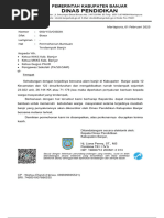 Surat Permohonan Bantuan Bencana Alam | PDF