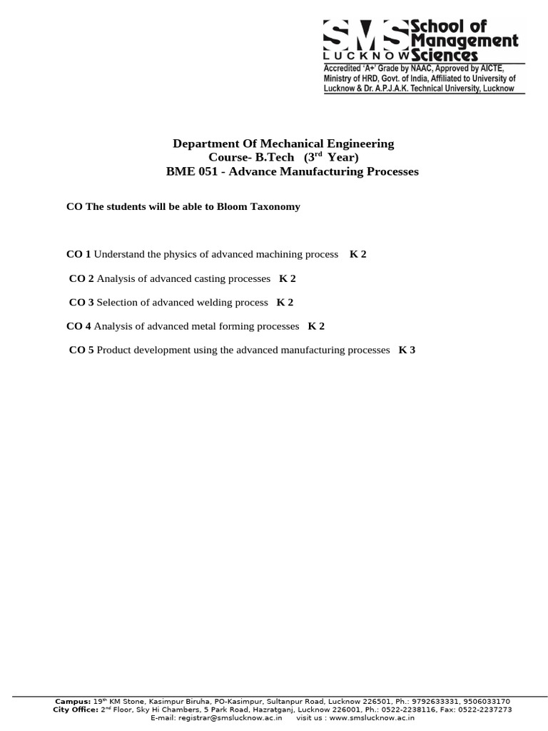 Advance Manufacturing Co | PDF