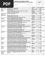 Secondary 1 Booklist 2024 | PDF | Textbook