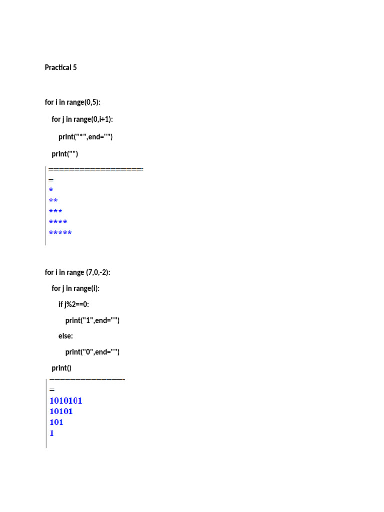 Practical5 Output | PDF