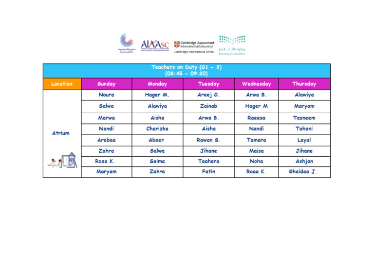 Teachers' Duty Updated | PDF