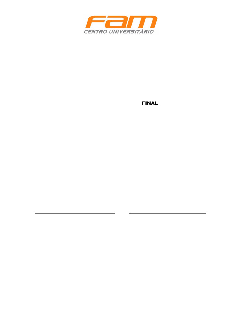 Modelo Relatorio Final PIC 2023 2024 | PDF