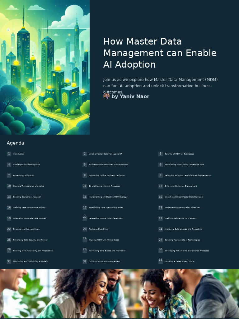 How Master Data Management Can Enable AI Adoption | PDF | Artificial ...
