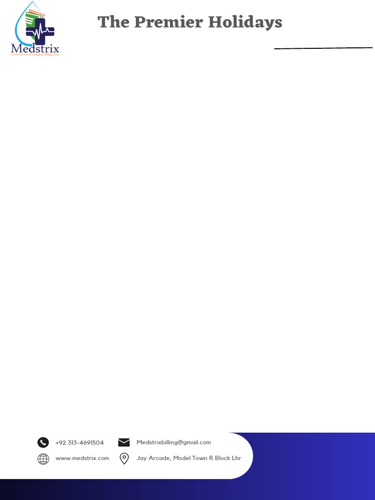 MedStrix LetterHead | PDF