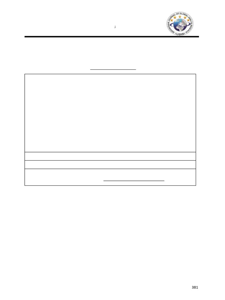 Factors Affecting Myopia in Elementary School | PDF | Myopia | Eye